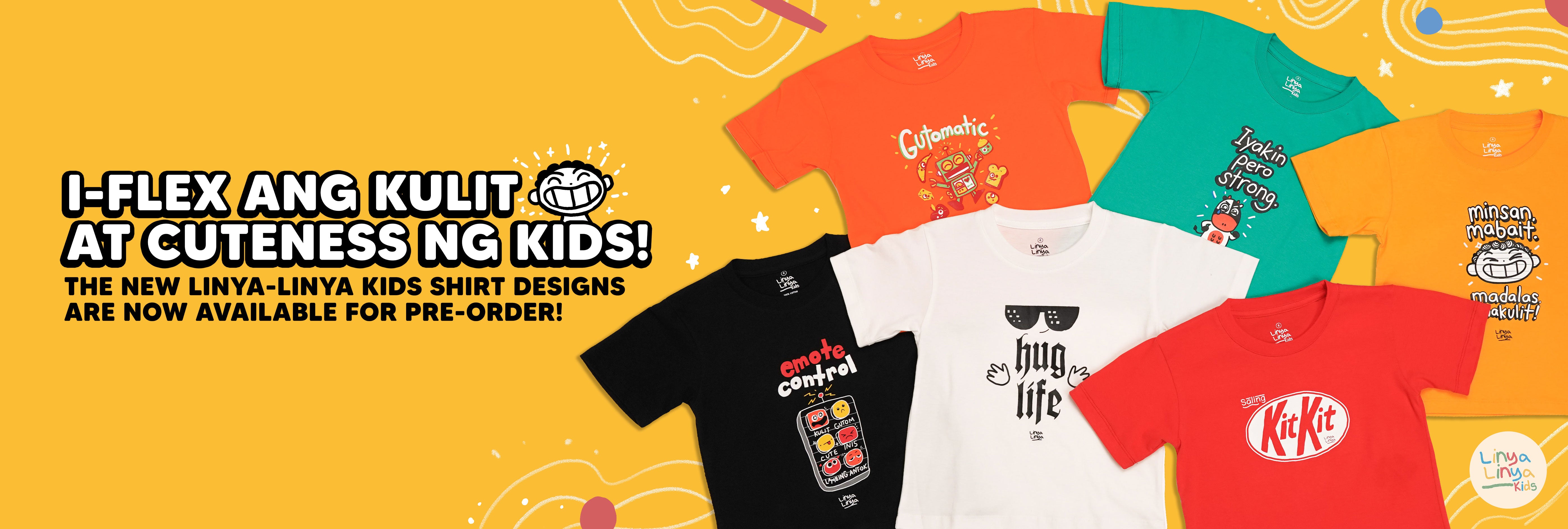 Kids Shirts Pre-Order – Linya-Linya