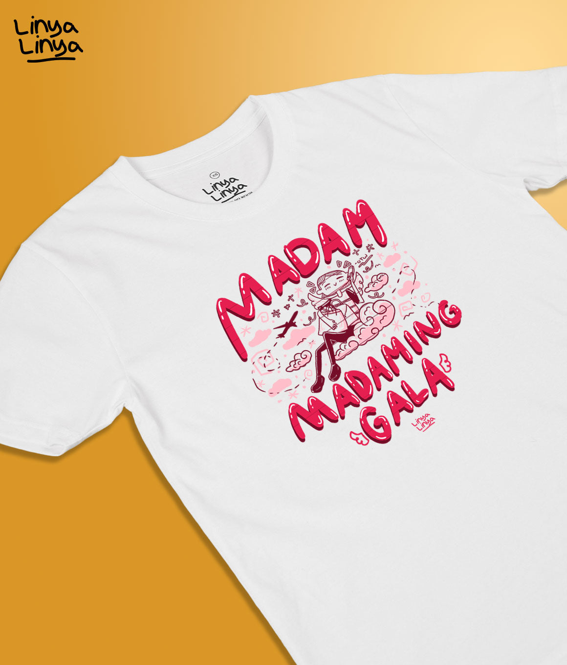 Madam. Madaming Gala. (White) – Linya-Linya