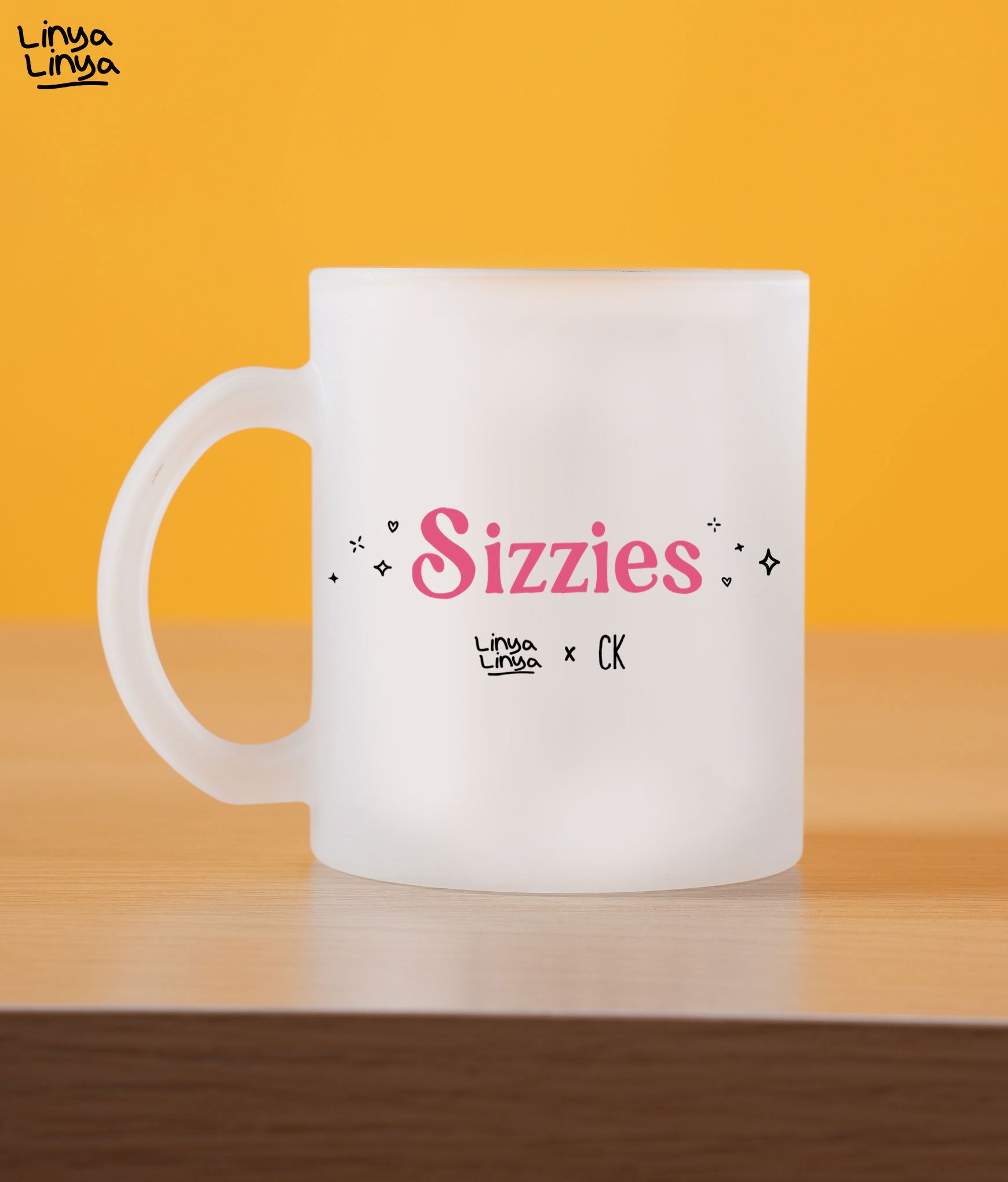 Frosted Mug: Linya-Linya x CK De Leon: Sizzies